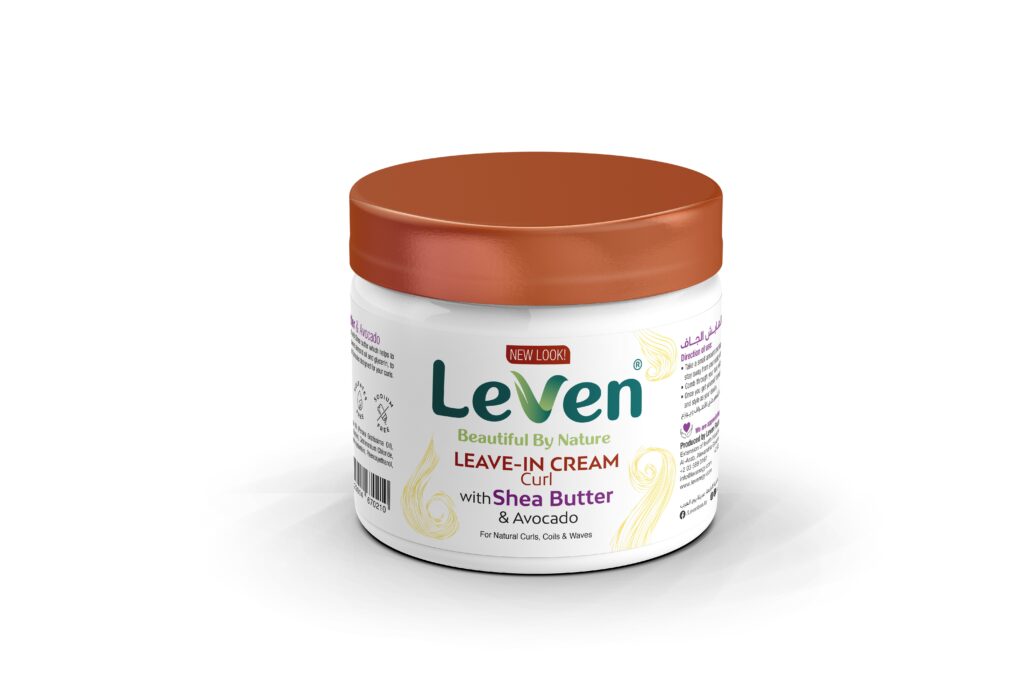 LEAVE-IN CREAM Curl with Shea butter and Avocado 495 ml – leven